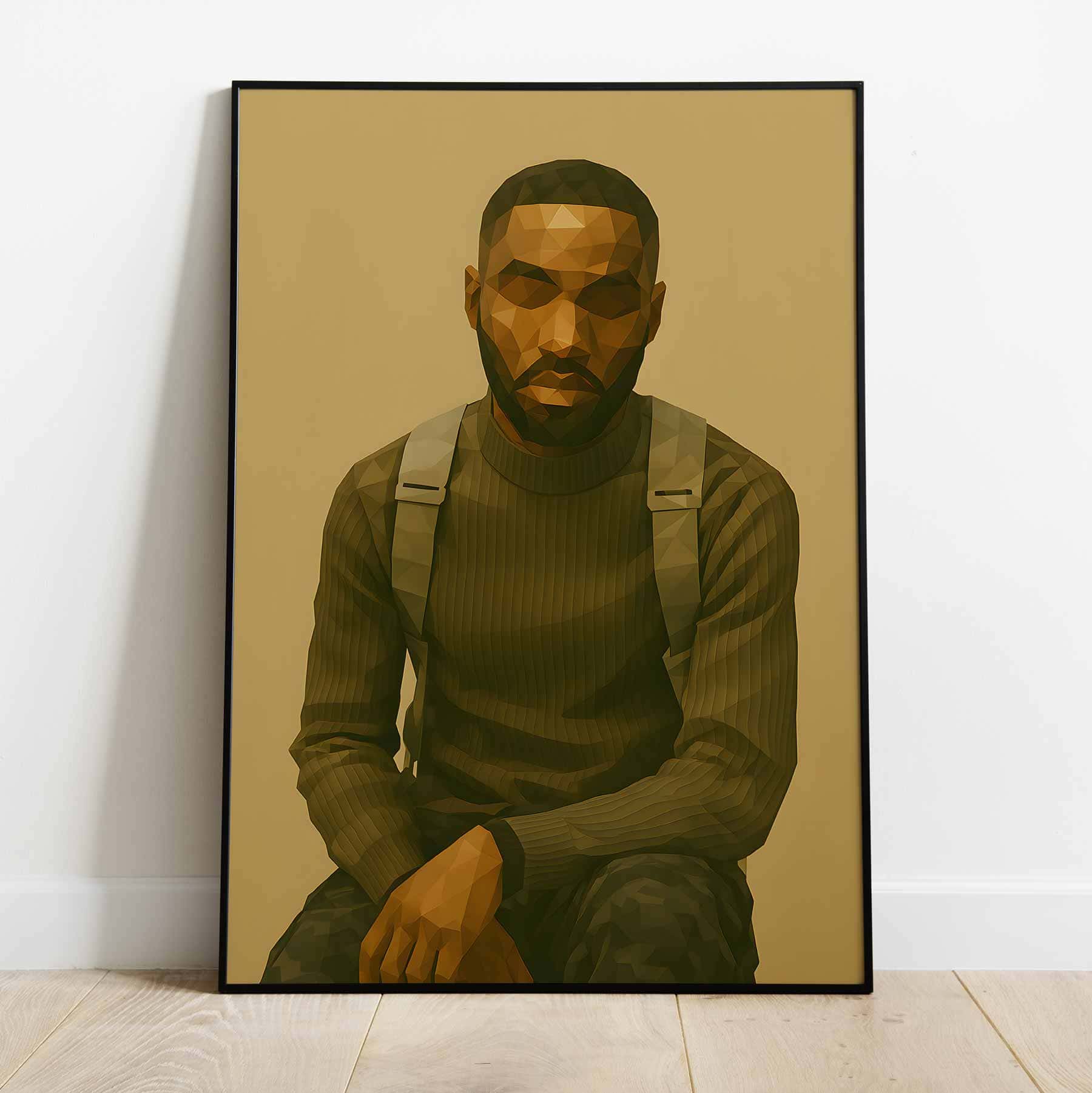 Poster Dave - Portrait #1 – Top Frame